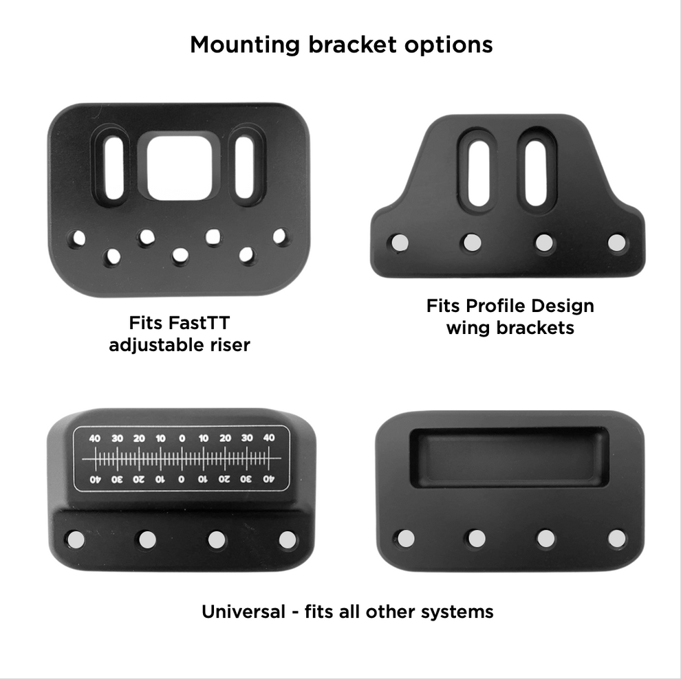 FastTT - Aero Bar Mounting Brackets – Just Pedal